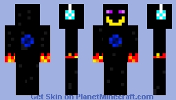 fire demon Minecraft Skin