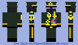 ZSU General Enderman Minecraft Skin