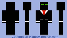 Enderman in Suit Minecraft Skin