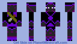 enderman warrior Minecraft Skin