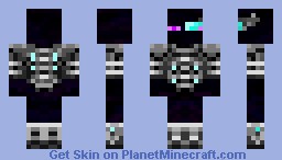 Ender space warrior Minecraft Skin