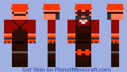 TF2 engineer Minecraft Skin