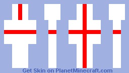 England's flag skin Minecraft Skin
