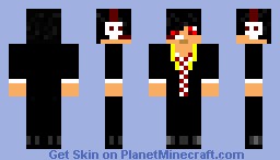 The Emo In Tux Minecraft Skin
