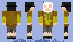 Apocalypse Brown Suit Wattles Minecraft Skin
