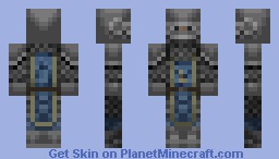 Medieval Knight With Helmet Minecraft Skin