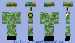 Erdl pattern for edit Minecraft Skin