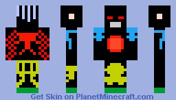 Apocalypse Shadow Person Minecraft Skin