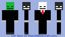 Skeleton 5 heads Minecraft Skin