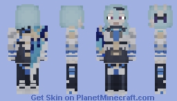 Eula - Genshin Impact Minecraft Skin