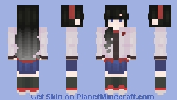 Eva Tsunaka from Project Eden's Garden Minecraft Skin