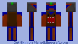Demented Domo Guy Minecraft Skin