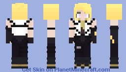 Evelyn from ZZZ Minecraft Skin
