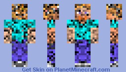 Even more deformed steve! Minecraft Skin