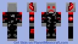 Evil Robot Minecraft Skin