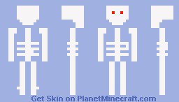 Demon Skeleton Minecraft Skin