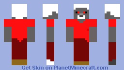 Evil steve Minecraft Skin