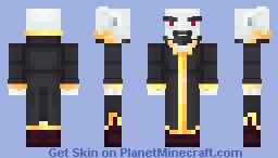Evoker with mustaches Minecraft Skin