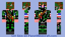 Explorer - Camoflouged - USA Minecraft Skin
