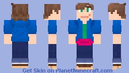 BlipBlock & Zippy Minecraft Skin