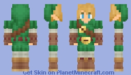 OOT Link Minecraft Skin
