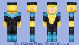 Invincible / Mark Grayson - Invicible Minecraft Skin