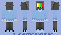 Krikit6 blue sweater Minecraft Skin