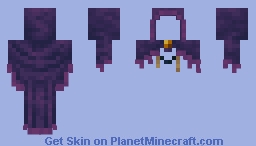 Purple Cloak Minecraft Skin