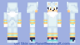 Silver The Hedgehog Minecraft Skin