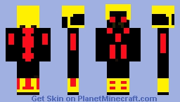 Evil Dark Gold Form 2 (Opulence 2019) Minecraft Skin