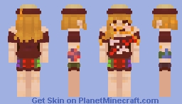 hecatia lapislazuli (moon body) - touhou project (64x) Minecraft Skin