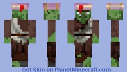 Zombie librarian Minecraft Skin