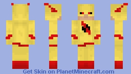 Reverse flash (DC comics) Minecraft Skin