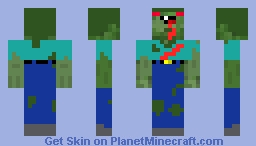 Zombie Noob / Derp Minecraft Skin