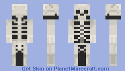 Skeleton Minecraft Skin