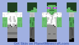 Almost Human/Alien Steve — Minecraft Alien Ender Minecraft Skin