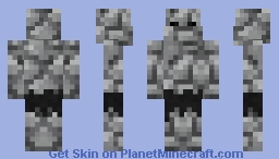 Rock Golem 64x64 Minecraft Skin