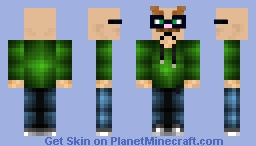 Bogged player human Minecraft Skin