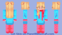 die with a smile - lady gaga ver. Minecraft Skin