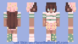 Strawberry Shortcake Minecraft Skin
