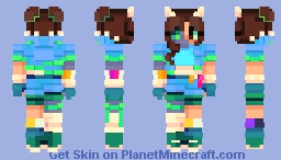 Aimsey MCC: Pride 2025 Minecraft Skin