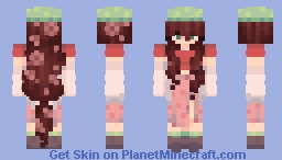 Cherry berry outfit Minecraft Skin