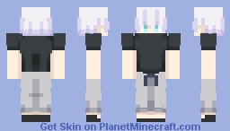 Shinjuku Showdown JJK Satoru Gojo Vs Sukuna (RCT) Minecraft Skin