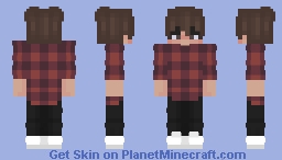 Maroon boi Minecraft Skin