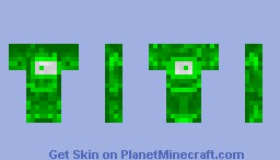eyeball man Minecraft Skin