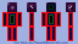 eye of the body part 2 Minecraft Skin