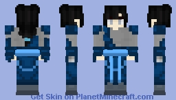 Ezekiel, paladin of the blue and silver moon Minecraft Skin