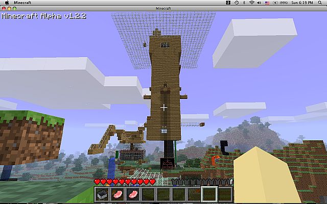 treebuilding... IN THE SKY! Minecraft Map