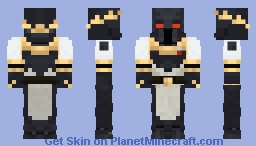 Warhammer 40k Black Templar Minecraft Skin