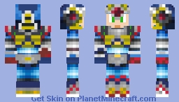 Second Armor X Minecraft Skin